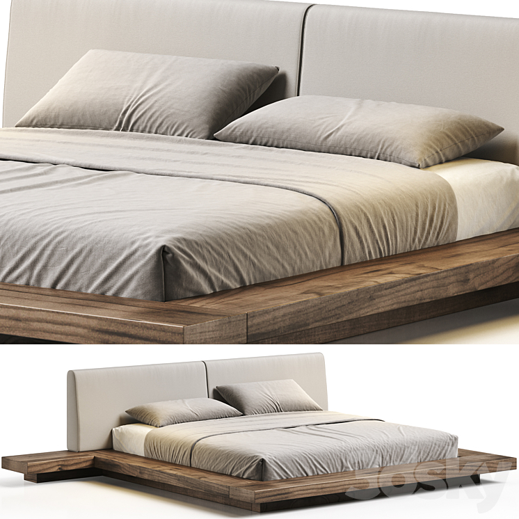 Worth Bed - Bed - 3D model