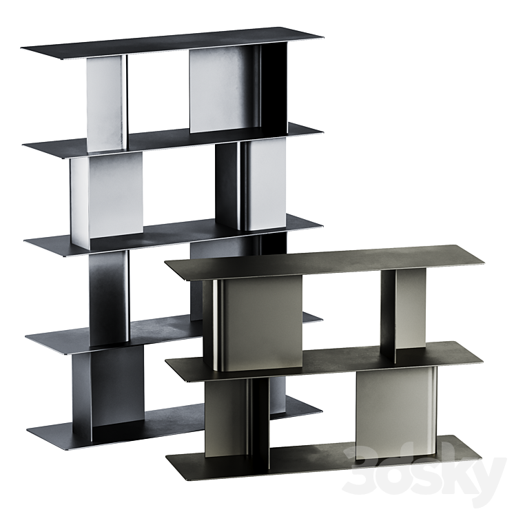 Bookcase CARV by Calligaris - Rack - 3D model