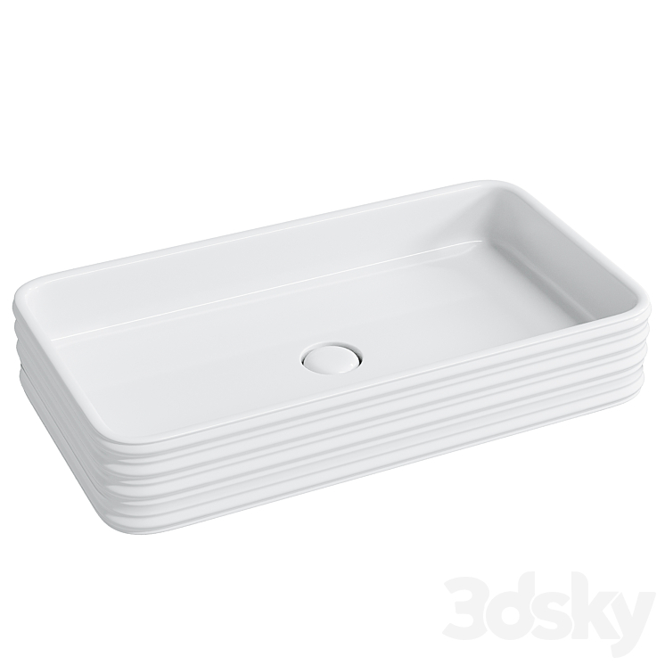 Overhead sink Omega - Wash basin - 3D model