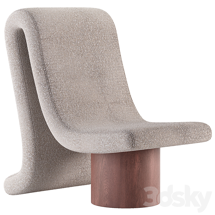 Slump Chair - Arm chair - 3D model