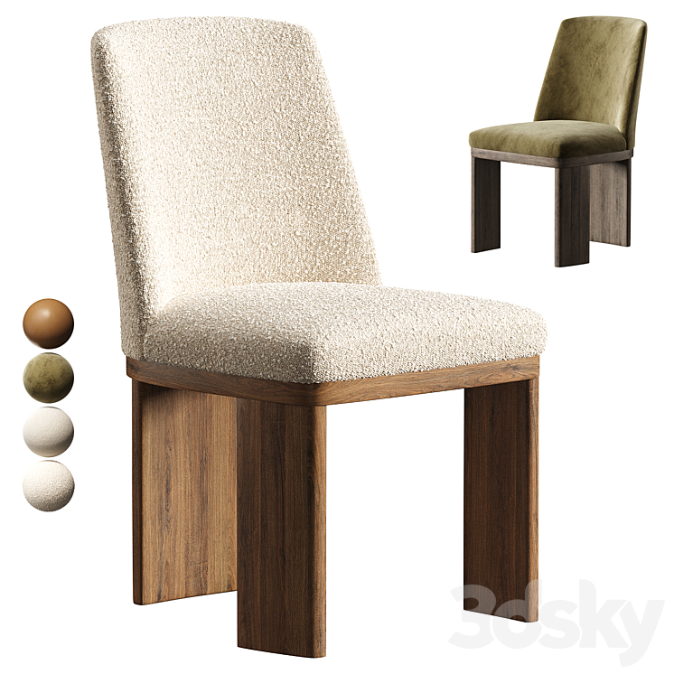 Alistair Dining Chair - Chair - 3D model