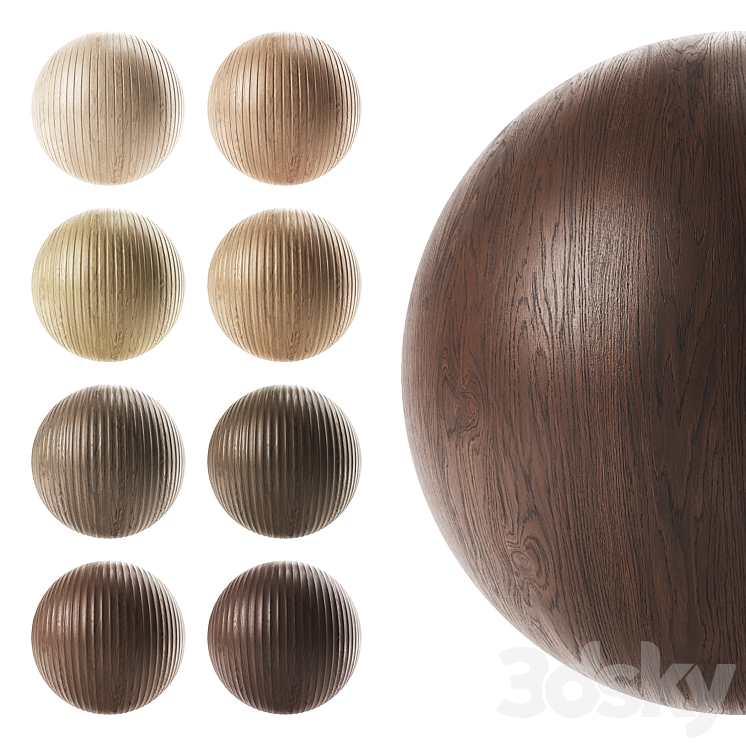 Wood Texture Set 009 - Wood - 3D model