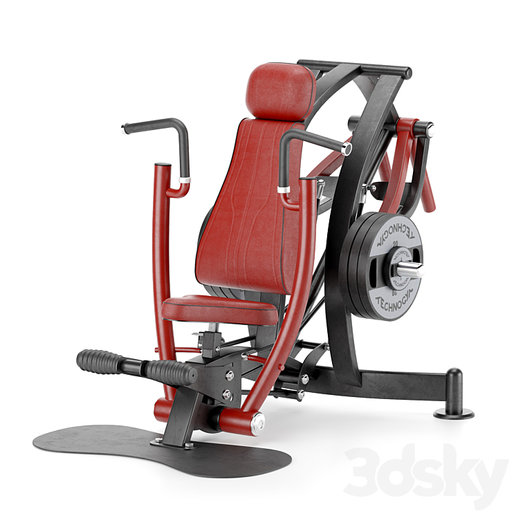 SUPER VERTICAL CHEST PRESS - Sports - 3D model
