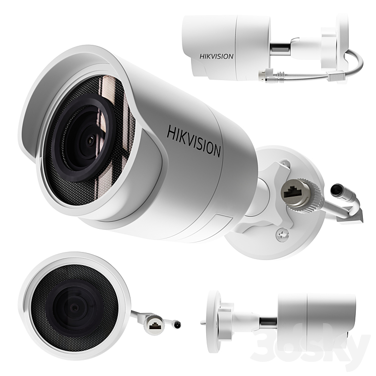 IP Camera Hikvision - PC & other electronics - 3D model