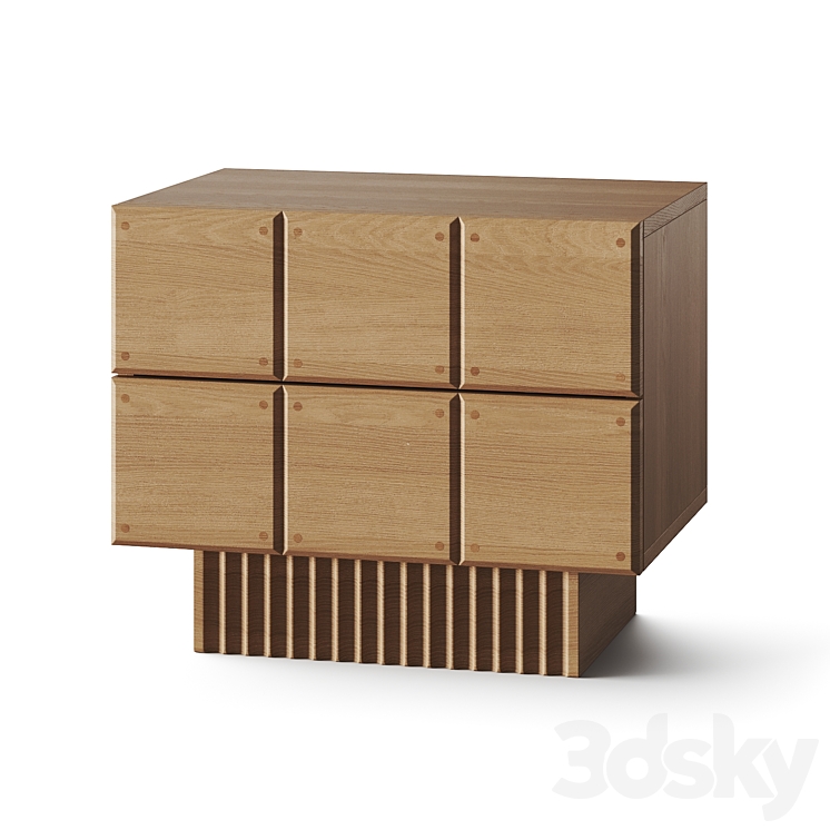 Sarah Sherman Samuel Lee Nightstand - Sideboard & Chest of drawer - 3D ...