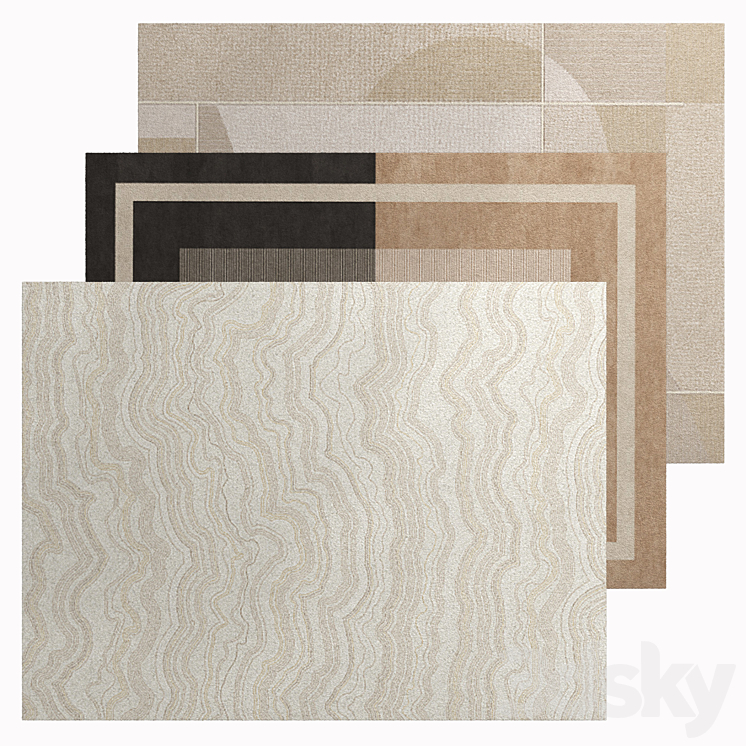 3 Exclusive Carpets by Scott Group - Carpets - 3D model