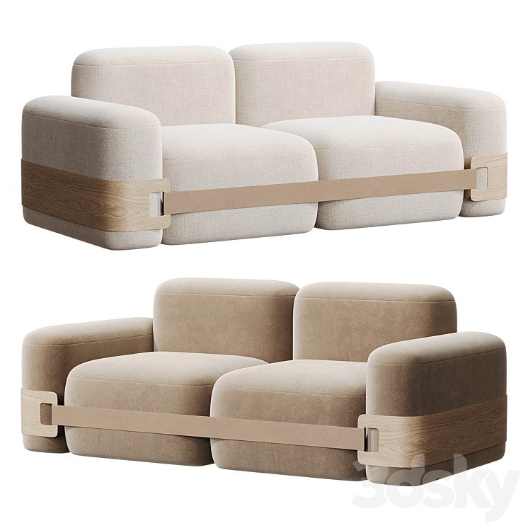 Burger Sofa - Sofa - 3D model