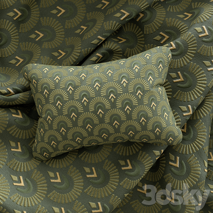 Fabric Material ,Fabric Pattern ,PBR 4K JPEG Seamless - Fabric - 3D model