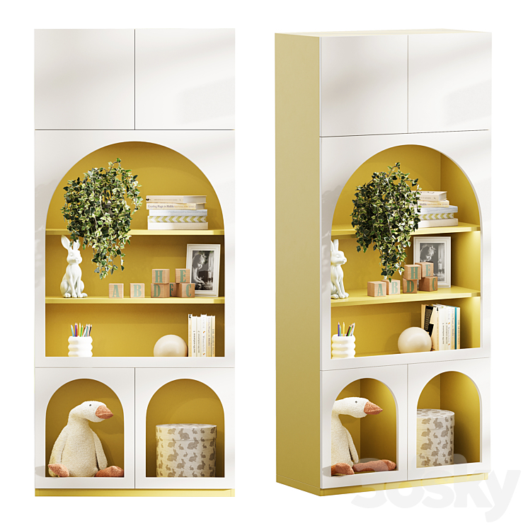 Shelf Rolo Polu 900 - Wardrobe - 3D model