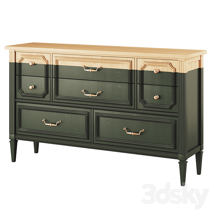 Alexandria Chest of Drawers - Sideboard & Chest of drawer - 3D model