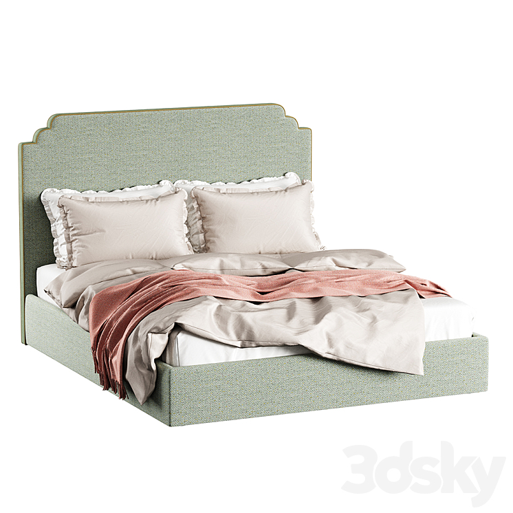 Loona 2 Manifesto Bed - Bed - 3D model
