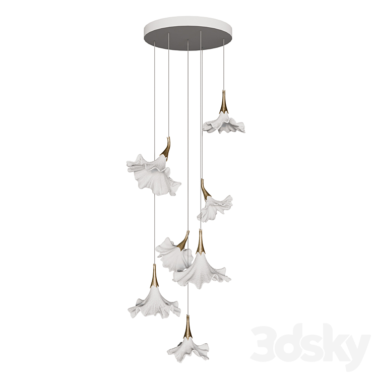 OM Alcea - Pendant light - 3D model