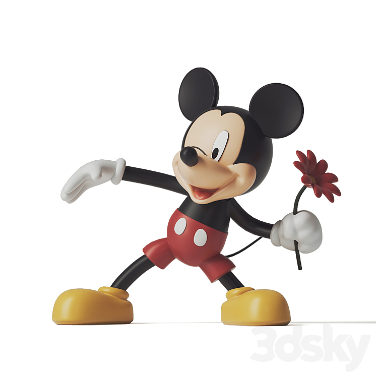 mickey - Sculpture - 3D model