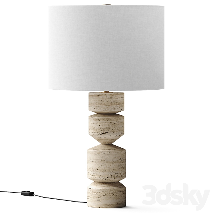 Lulu and Georgia Theo Table Lamp - Table lamp - 3D model