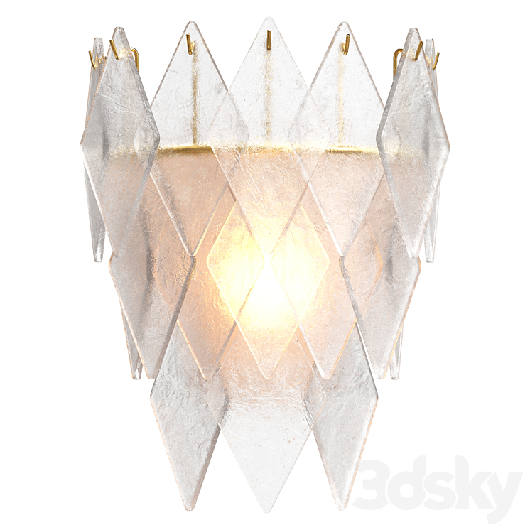 Wall lamp Rhombus - Wall light - 3D model