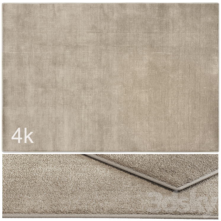 Carpet set 3102 - Wool Rug / 4k - Carpets - 3D model