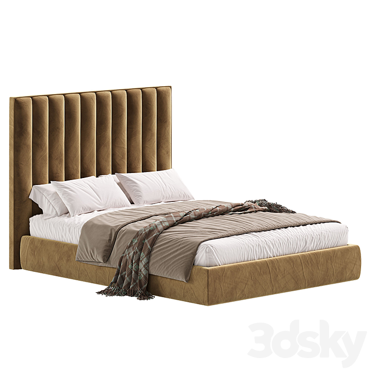 Flow bed - Bed - 3D model