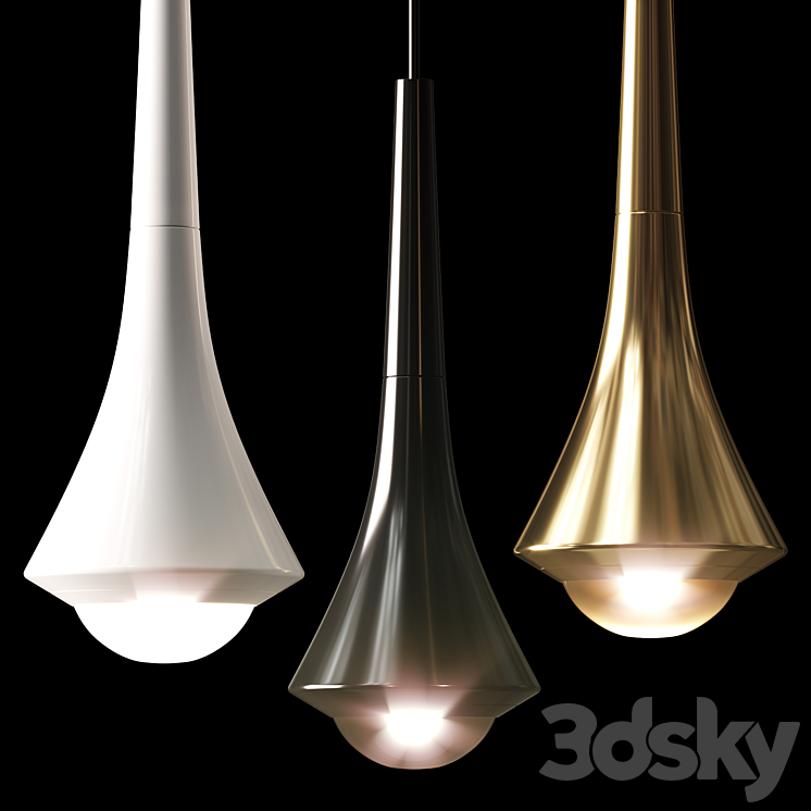 ILMAR by Lampatron Pendant lamps - Pendant light - 3D model