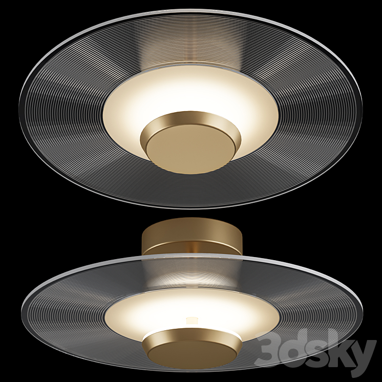 Ceiling lamp AMOS CH - Ceiling lamp - 3D model
