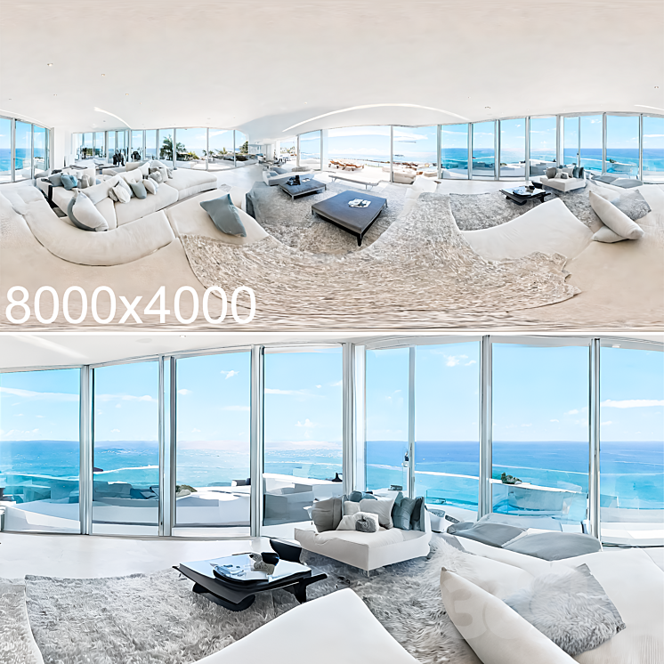 Living Room HDRI - HDRI - 3D model