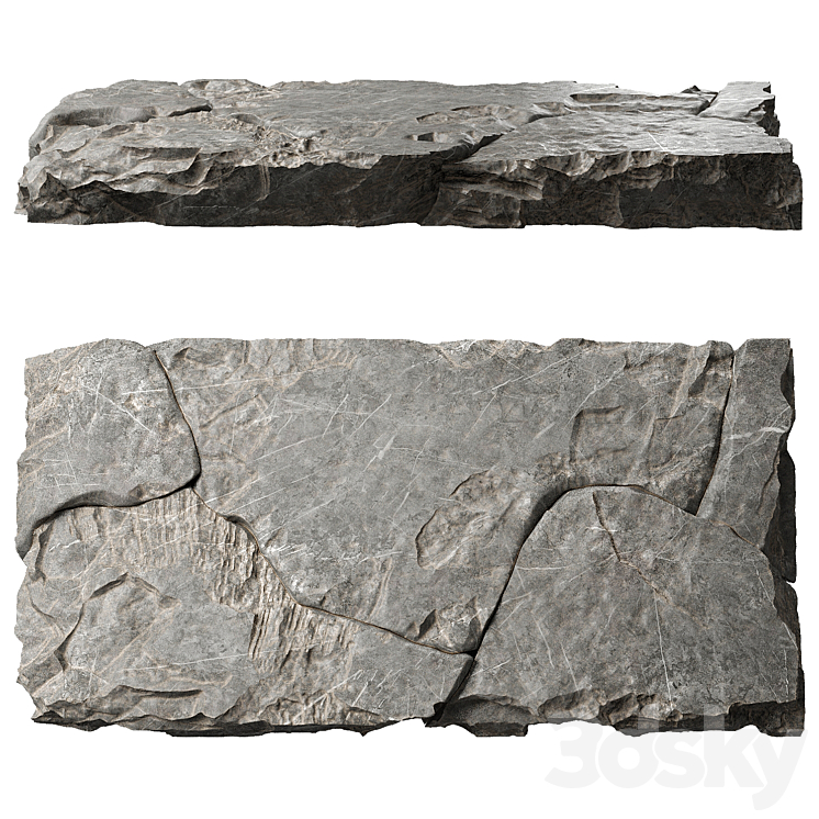 stone slab - Miscellaneous - 3D model