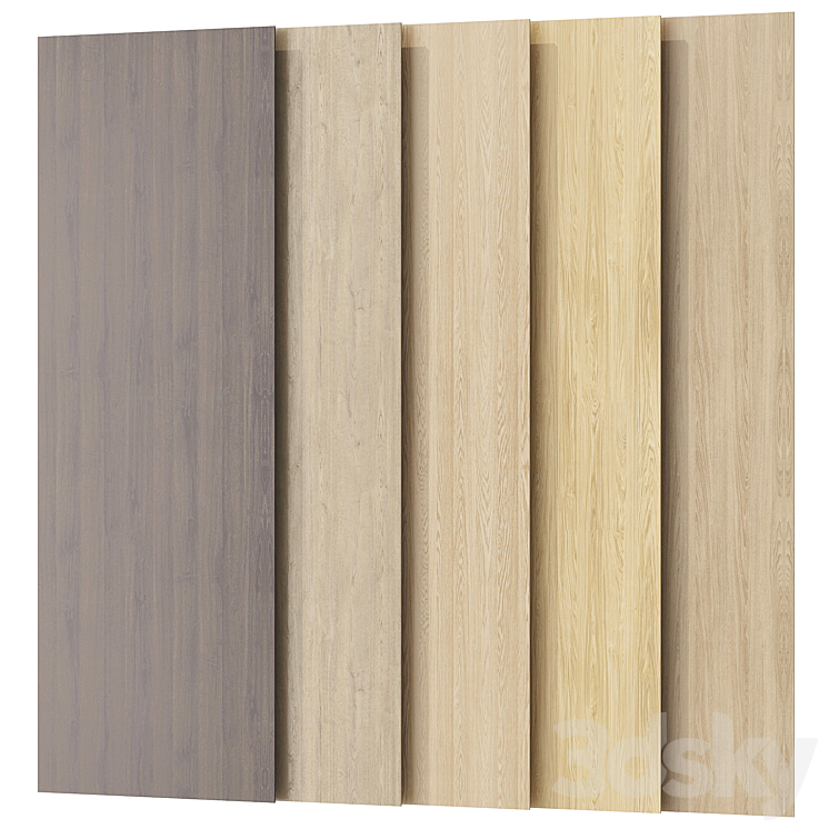 Wood Egger materials seamless 5 - Wood - 3D model