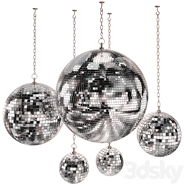 Disco Balls - Other decorative objects - 3D model