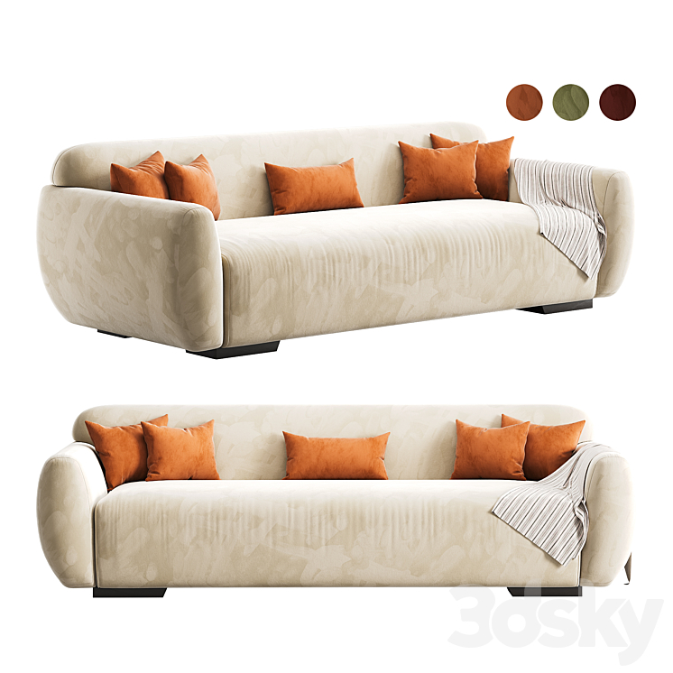 OTTER SOFA - Sofa - 3D model
