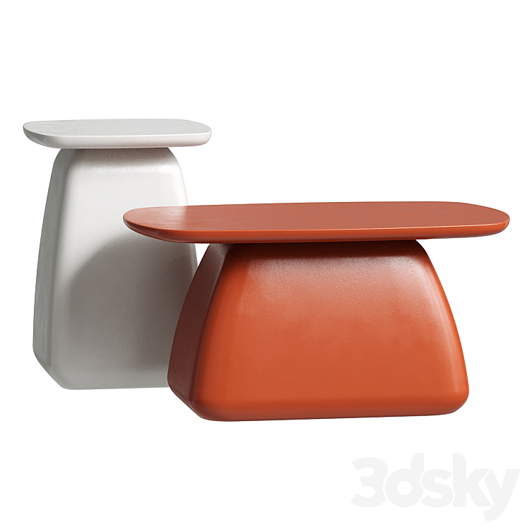 Novamobili Cliff Coffee Table - Table - 3D model