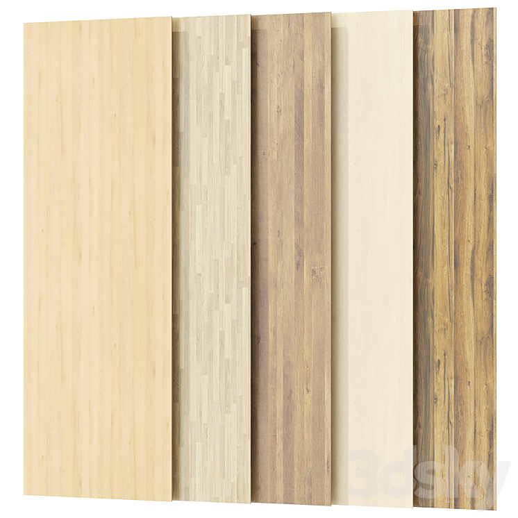 Wood Egger materials seamless 8 - Wood - 3D model