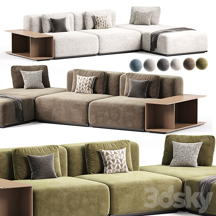 Westside Sofa Modular Poliform - Sofa - 3D model