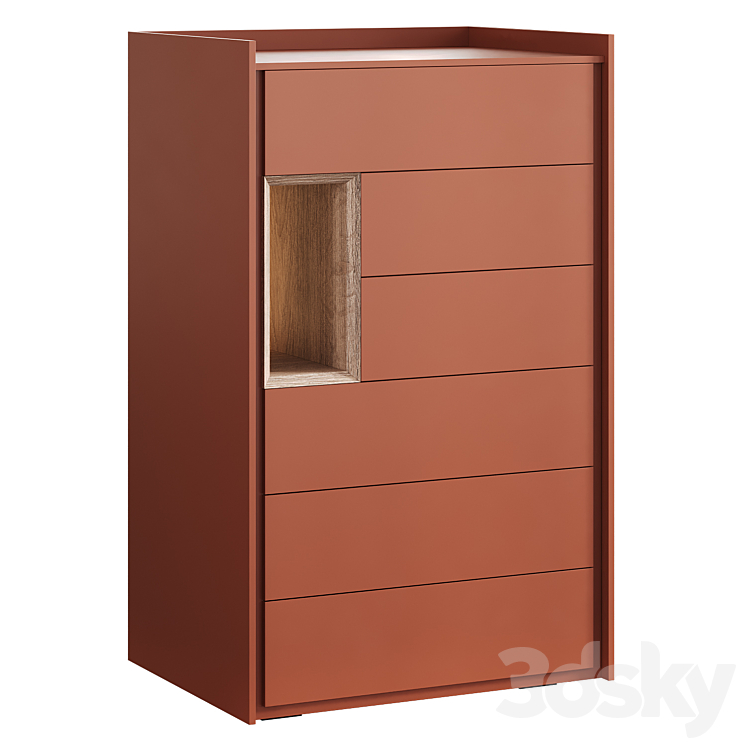 SLY Dresser №2 by Novamobili - Sideboard & Chest of drawer - 3D model