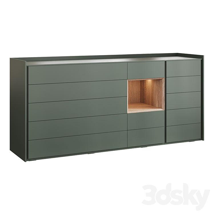 SLY Dresser №4 by Novamobili - Sideboard & Chest of drawer - 3D model