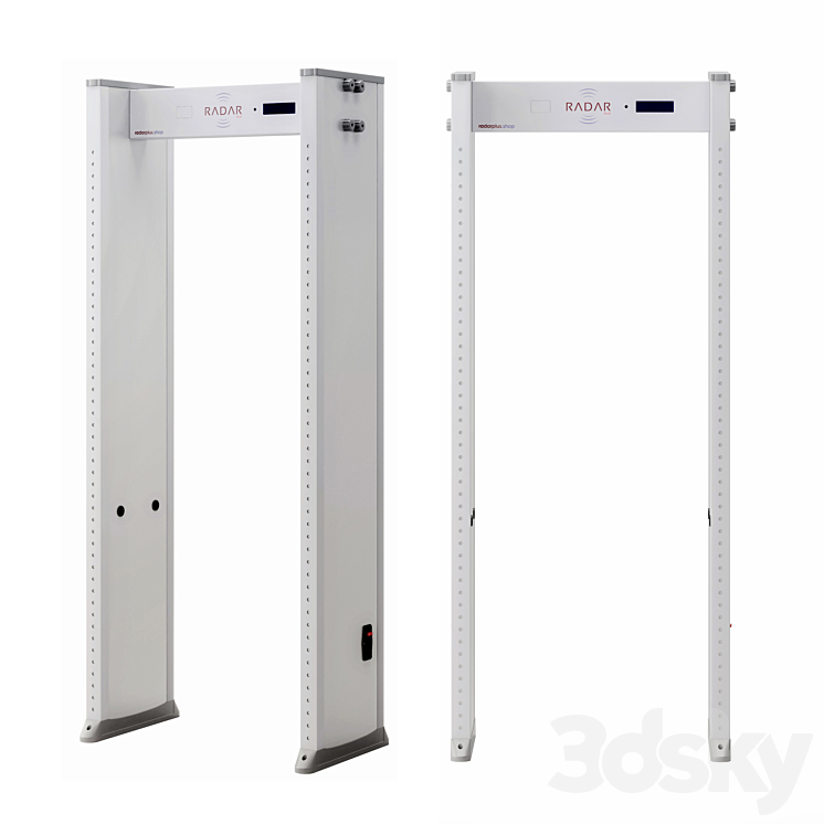Arched metal detector RADARPLUS - Miscellaneous - 3D model