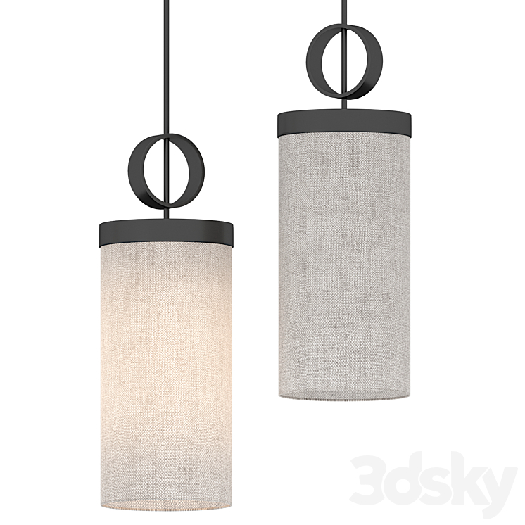 Nooi by Aromas del Campo - Pendant light - 3D model