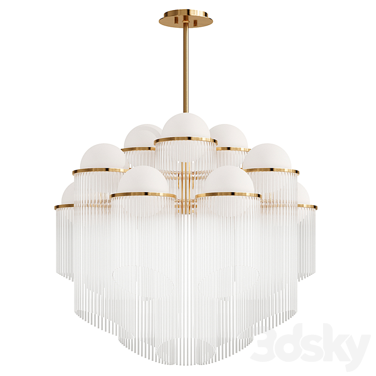 12 LIGHTS CELESTIAL - Pendant light - 3D model