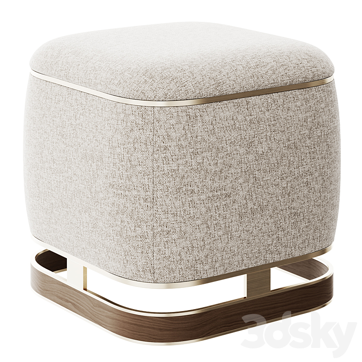 Ottoman Ashi By Frato - Other soft seating - 3D model