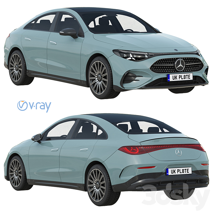 Mercedes-Benz CLA 2026 - Ground Transport - 3D model