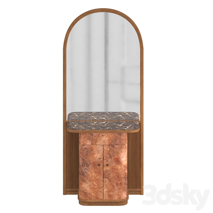 Modern dressing table Aristo - Dressing table - 3D model