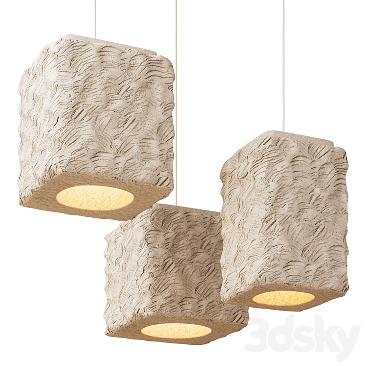 Geometry Pendant Lamp - Pendant light - 3D model