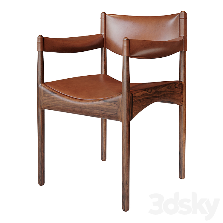 KRISTIAN VEDEL Modus Dining Arm - Chair - 3D model