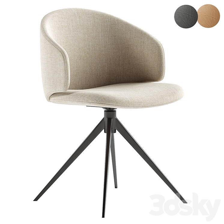 Ella dining chair - Chair - 3D model