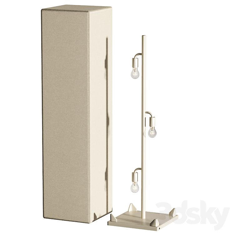 CUBE FLOOR LAMP - Floor lamp - 3D model