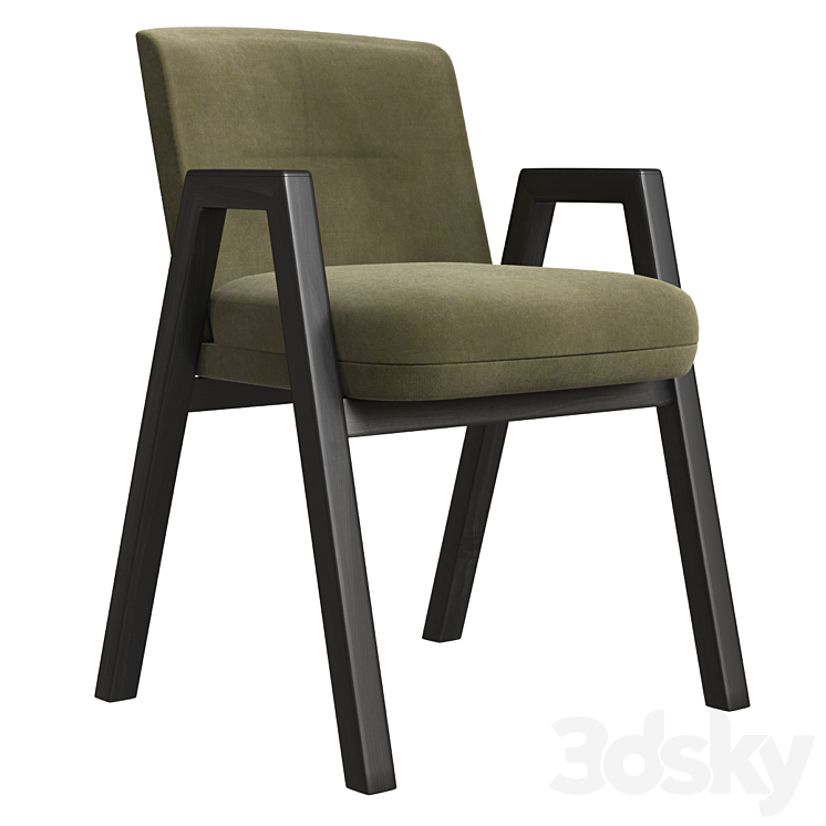 Lance chair by Minotti - Chair - 3D model