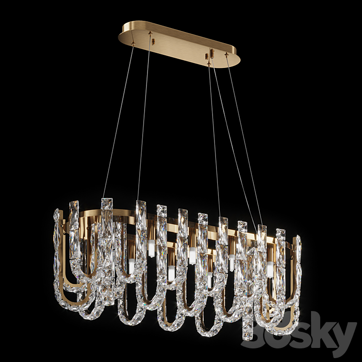 Modelux Chandelier - Pendant light - 3D model
