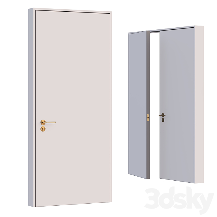 AVE Doors Buster and Punch - Doors - 3D model