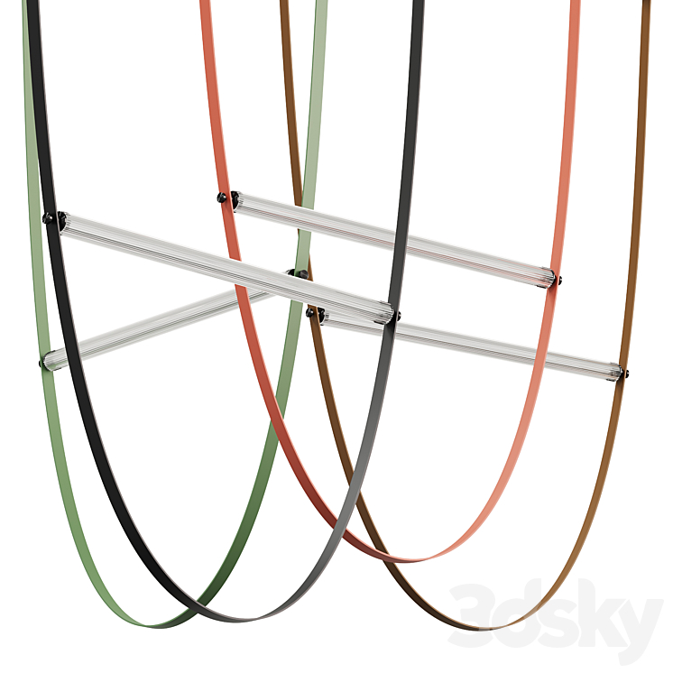 Flos WIRELINE - Pendant light - 3D model