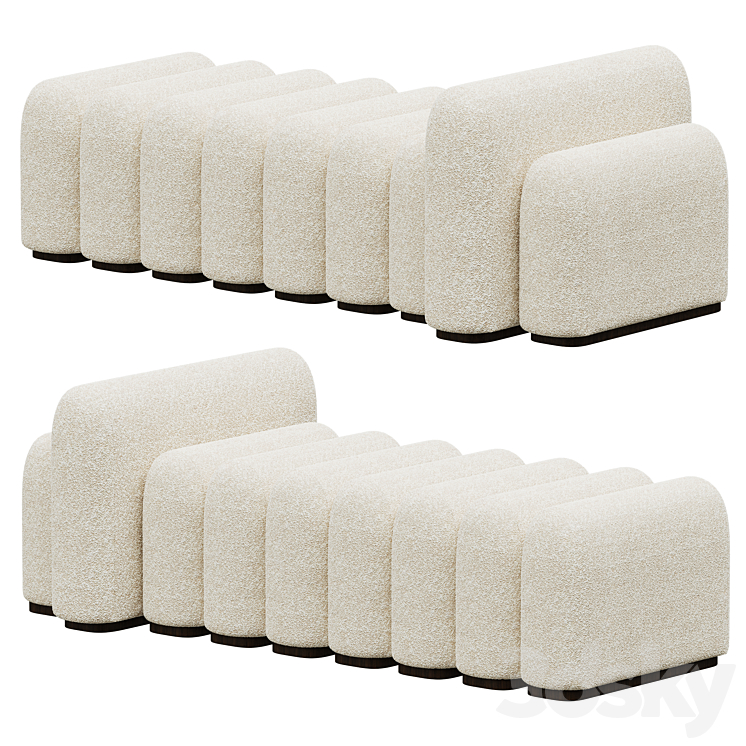 Puffa M2 Sofa - Other soft seating - 3D model