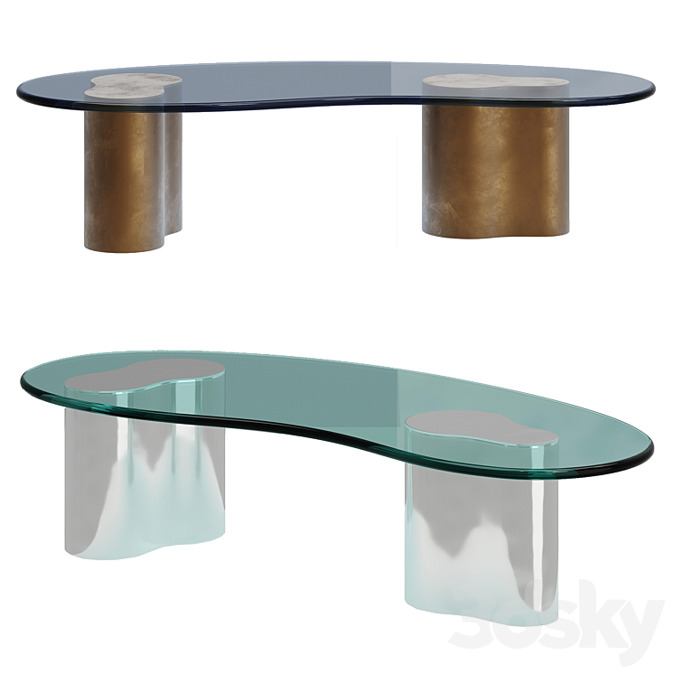 MATTI BONETTI Coffee Table Gracie - Table - 3D model