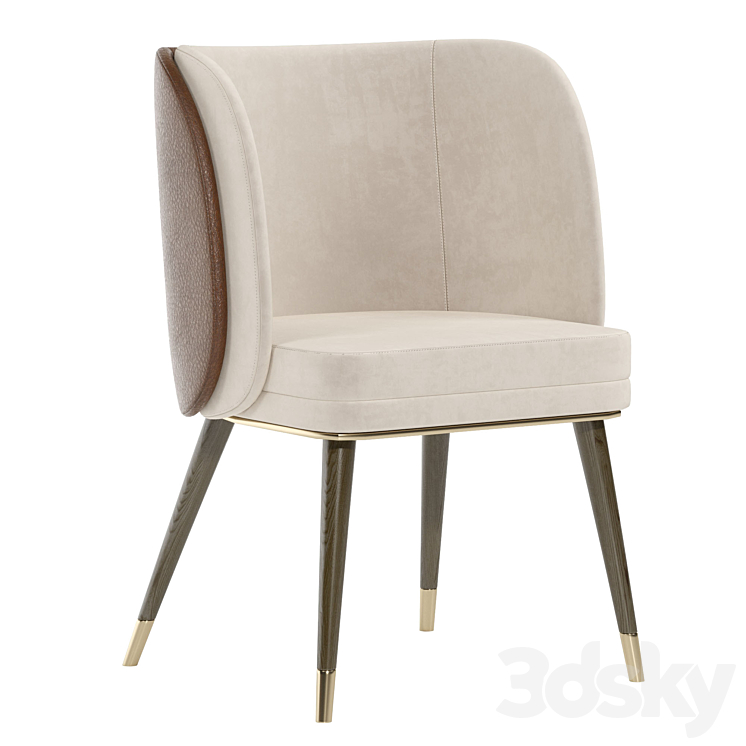 Sancho Luxury Dining Chair - Chair - 3D model